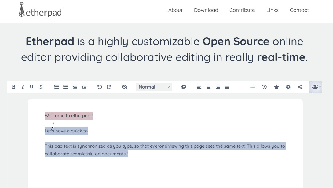 Etherpad | Nils Doormann